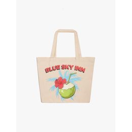 Blue Sky Inn Handtasche 'Coconut Club' Damen Gr&ouml;&szlig;e 61 cm sand