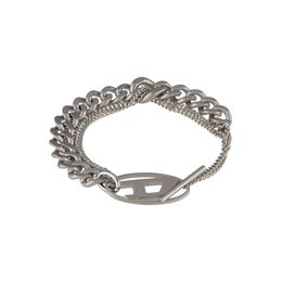 Diesel Armband Herren Gr&ouml;&szlig;e One Size silber