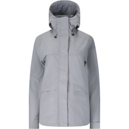 WHISTLER Damen Outdoorjacke "Liel", grau, Gr. 44, unifarben, 100% Polyester, Jacken, mit getapten N&auml;hten