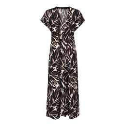 Only Kleid 'ONLNOVA MOLLIE' Damen Gr&ouml;&szlig;e 36 braun / schwarz / wei&szlig; Sommerkleid