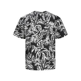 Jack & Jones JACK & JONES Shirt 'JORLafayette' male size XS mottled black / White