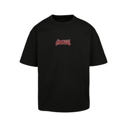 Mj Gonzales T-Shirt 'Ornament Of Ashes' Herren Gr&ouml;&szlig;e XXL grau / rostrot / dunkelrot / schwarz