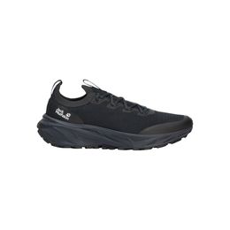 Jack Wolfskin Herren Wanderschuh "PS TRAIL KNIT LOW M", Gr. 41, schwarz, Synthetik, Schuhe, Outdoorschuh, Trekkingschuh
