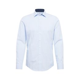 Seidensticker Business Shirt male size 41 Light blue / White
