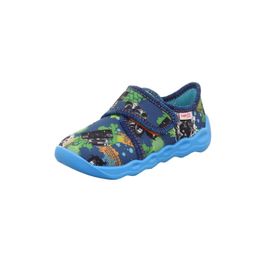 Superfit Geschlossener Hausschuh BUBBLE in Blau/Mehrfarbig | Gr.: 24