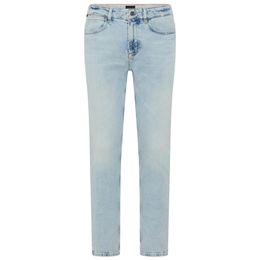 BOSS Orange Herren Slim-fit-Jeans "Delaware Soft-Motion-Denim"light, pastel blau459, Gr. 32, unifarben, Denim/Jeans, Obermaterial: 99% Baumwolle, 1%