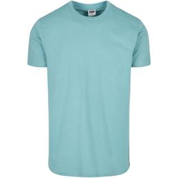 Urban Classics Herren T-Shirt "Urban Classics Herren Basic Tee", blau, Gr. M, unifarben, 100% Baumwolle, Shirts