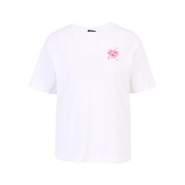 Miss Tee T-Shirt 'Self Love Club' Damen Gr&ouml;&szlig;e S rosa / schwarz / wei&szlig;