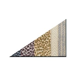 wash+dry Fu&szlig;matte Safari Blend in braun/natur | Gr.: 50x75-cm