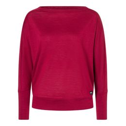 super.natural Merino Longsleeve W KULA TOP in rot | Gr.: XS