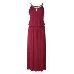 Aniston CASUAL Sommerkleid in bordeauxrot | Gr.: 38