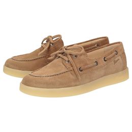 Sioux Damen Schn&uuml;rschuh "Melosana-700", Gr. 40, braun, Obermaterial: 100% Kalbsveloursleder CAVL. 100% Gummi rubber., Schuhe