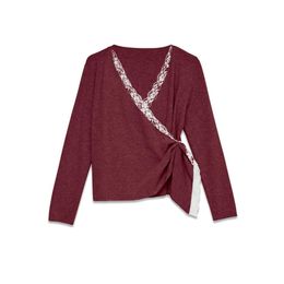 V&eacute;ro Moda Vero Moda Gestricktes Oberteil in Tawny Port | Gr.: XL