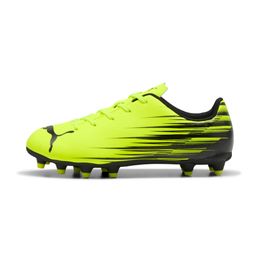 Puma M&auml;dchen Fu&szlig;ballschuh "ATTACANTO II FGAG JR", Gr. 38,5gelb alert, Puma schwarz, Synthetik, bedruckt, Schuhe, mit Nockenprofil f&uuml;r Rasen- und