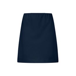 oxmo Damen Minirock "Minirock OXNTanja", blau, Gr. M, Obermaterial: 71% Polyester PES. 26% Viskose CV. 3% Elasthan EL., R&ouml;cke