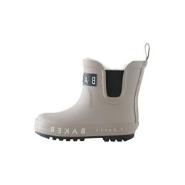 Baker by Ted Baker Rubber Boots boy size 24 Stone / Black / White