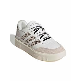 adidas Sportswear Sneaker 'COURTBLOCK BOLD' Damen Gr&ouml;&szlig;e 37/37.5 beige / braun / schwarz / wei&szlig; Sommerschuhe
