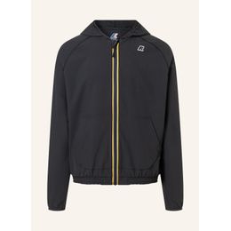K-way Herren Funktionsjacke "K-way Funktionsjacke SIA", schwarz, Gr. XL, Obermaterial: 92% Polyester, 8% Elasthan, Jacken