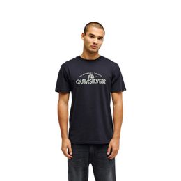 Quiksilver Herren T-Shirt "Ev Vista", schwarz, Gr. M, Obermaterial: 70% Baumwolle, 30% Baumwolle., Shirts