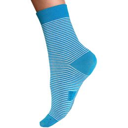 H.I.S. H.I.S Damen Socken, Bunt, Gr. 39/40, Str&uuml;mpfe & Socken, Material: Baumwolle