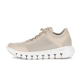 Gabor Damen Sneaker "Sneaker low", Gr. 40,5beige, Schuhe