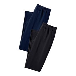 Vivance Active Leggings in navy, schwarz | Gr.: 32/34