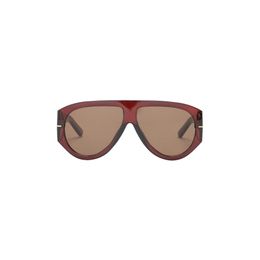 Lipsy Sonnenbrille Damen Gr&ouml;&szlig;e One Size burgunder