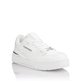 Plein Sport Herren Sneaker "Apollo", Gr. 47, wei&szlig;, Schuhe