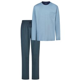 Ammann Schlafanzug Mix & Match in Copen blue | Gr.: XL
