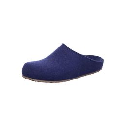 Haflinger Hausschuh in blau | Gr.: 43