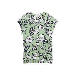 Tom Tailor Blouse female size XL Navy / Light green / White