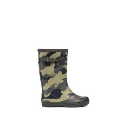 Aigle M&auml;dchen Gummistiefel "Woodypop", Gr. 27, schwarz, Obermaterial: 100% Gummi rubber., Schuhe