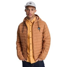 Quiksilver Herren Outdoorjacke "Scaly Hood", braun, Gr. S, Obermaterial: 100% Nylon., Jacken