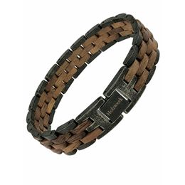 Holzwerk Armband 'FEDERSEE' Herren Gr&ouml;&szlig;e 19 / 22 cm anthrazit