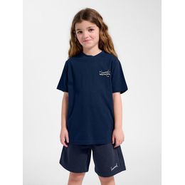 Hummel T-Shirt Hmljr Reg Kinder in DRESS BLUES2 | Gr.: 110/116