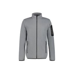 Icepeak Bredstedt Midlayer ohne Kapuze in Hellgrau | Gr.: 3XL