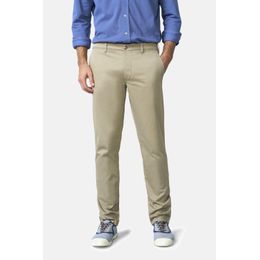 MEYER Herren Chinos "M5 Move 1-6024", beige, Gr. 38, unifarben, 96% Baumwolle, 4% Elasthan, Hosen, mit Stretchbund
