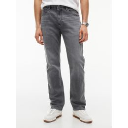 Tommy Jeans Herren Slim-fit-Jeans "RYAN SLIM STRAIGHT", grau, Gr. 36, Denim/Jeans, Obermaterial: 99% Baumwolle, 1% Elasthan, Jeans