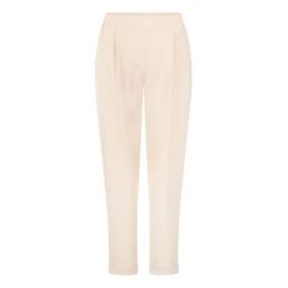 Betty Barclay Schlupfhose mit Eingrifftaschen in Grau Beige | Gr.: 42