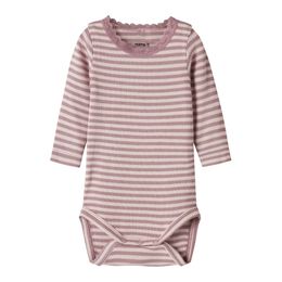 name it Body 'NBFKARDIA' Gr&ouml;&szlig;e 80 dunkelpink / naturwei&szlig;