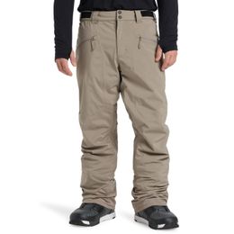 Quiksilver Herren Snowboardhose, beige, Gr. XL, Obermaterial: 100% Polyester., Hosen