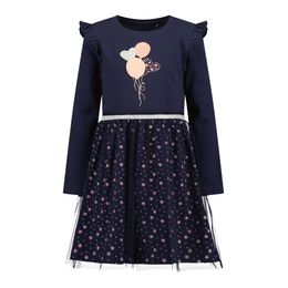 Blue Seven Dress girl size 104 Night blue / Apricot / Powder / Light pink