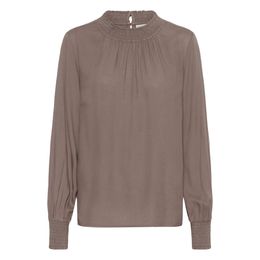Kaffe Bluse Damen Gr&ouml;&szlig;e XS dunkelbeige