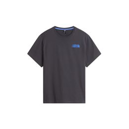 The North Face T-Shirt 'Retro Trail' Herren Gr&ouml;&szlig;e L ecru / blau / graphit / rot