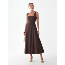 St Mrlo Abendkleid 'Maizy' Damen Gr&ouml;&szlig;e 36 schoko Sommerkleid