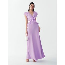 BWLDR Kleid 'Deri' Damen Gr&ouml;&szlig;e 46 lila Sommerkleid