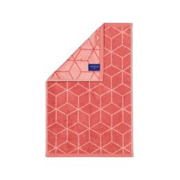Villeroy & Boch Villeroy & Boch Handt&uuml;cher Coordinates Carr&eacute; 2557 coral - 22 in coral - 22 | Gr.: 50 x 100 cm