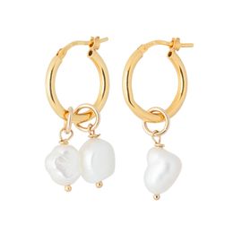 Romantico Romantico Ohrringe 'Julie Nathi' Damen Gr&ouml;&szlig;e One Size gold / wei&szlig;