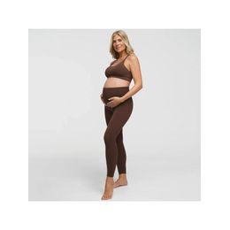 CFAB Umstandsleggings in Braun | Gr.: L