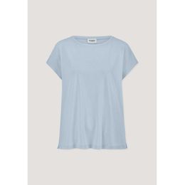 hessnatur Shirt Oversize in perlblau | Gr.: S